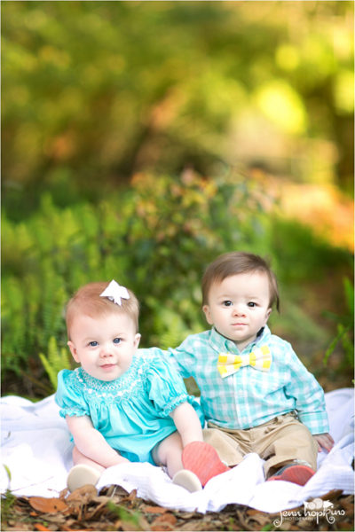 The B. Twins! Jacksonville Twin Photographer! - Jenn Hopkins Photography